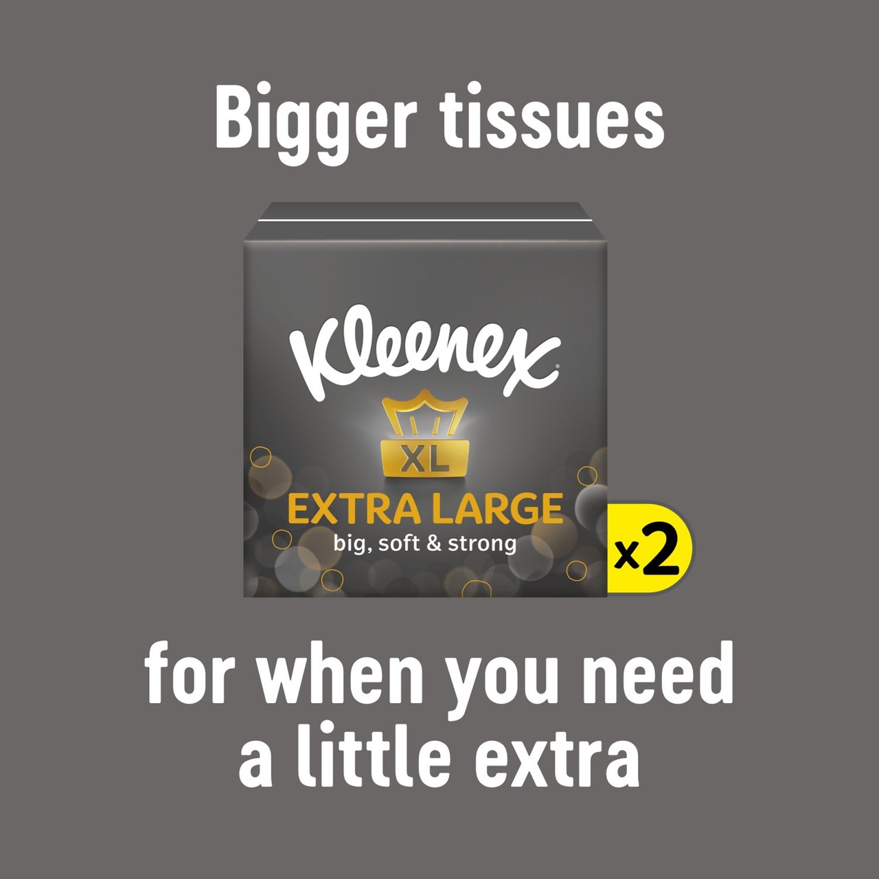 Kleenex Extra Large Compact Tissues 2 pack - Morrisons Online Groceries ...