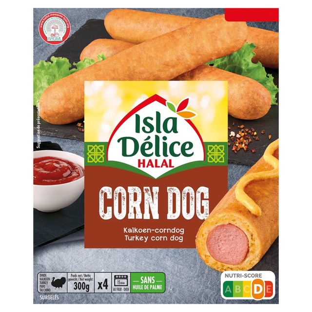 Isla Delice Halal Corn Dog - Morrisons Online Groceries & Offers