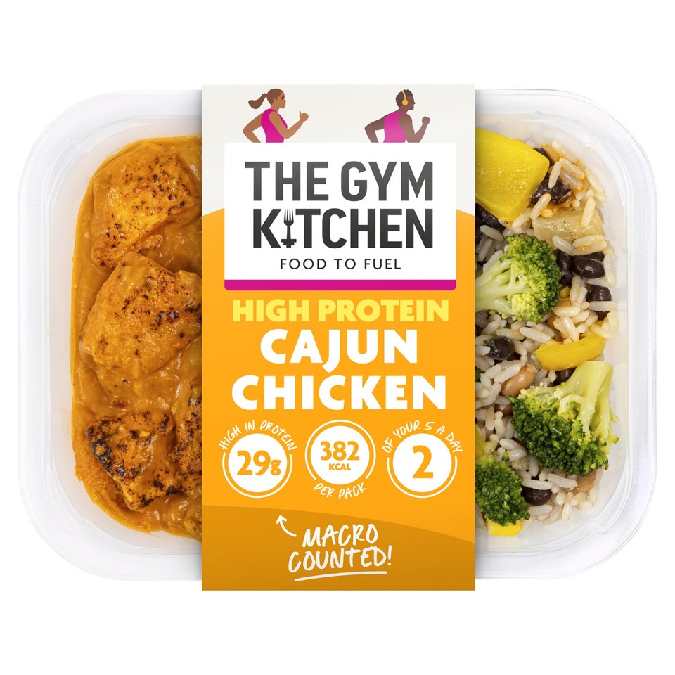 The Gym Kitchen Cajun Chicken 400g - Morrisons Online Groceries & Offers