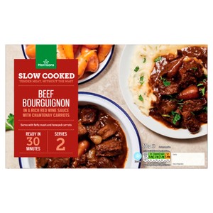 Morrisons Slow Cooked Beef Bourguignon - Morrisons Online Groceries ...