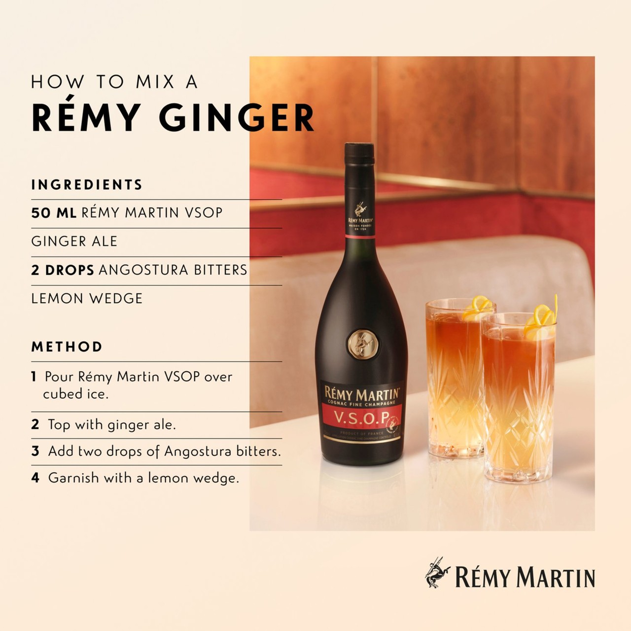 Remy Martin VSOP Cognac Fine Champagne - Morrisons Online Groceries ...