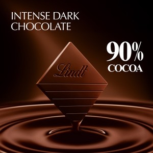 Lindt Excellence Intense Dark 90% Cocoa Chocolate Bar 100g - Morrisons ...