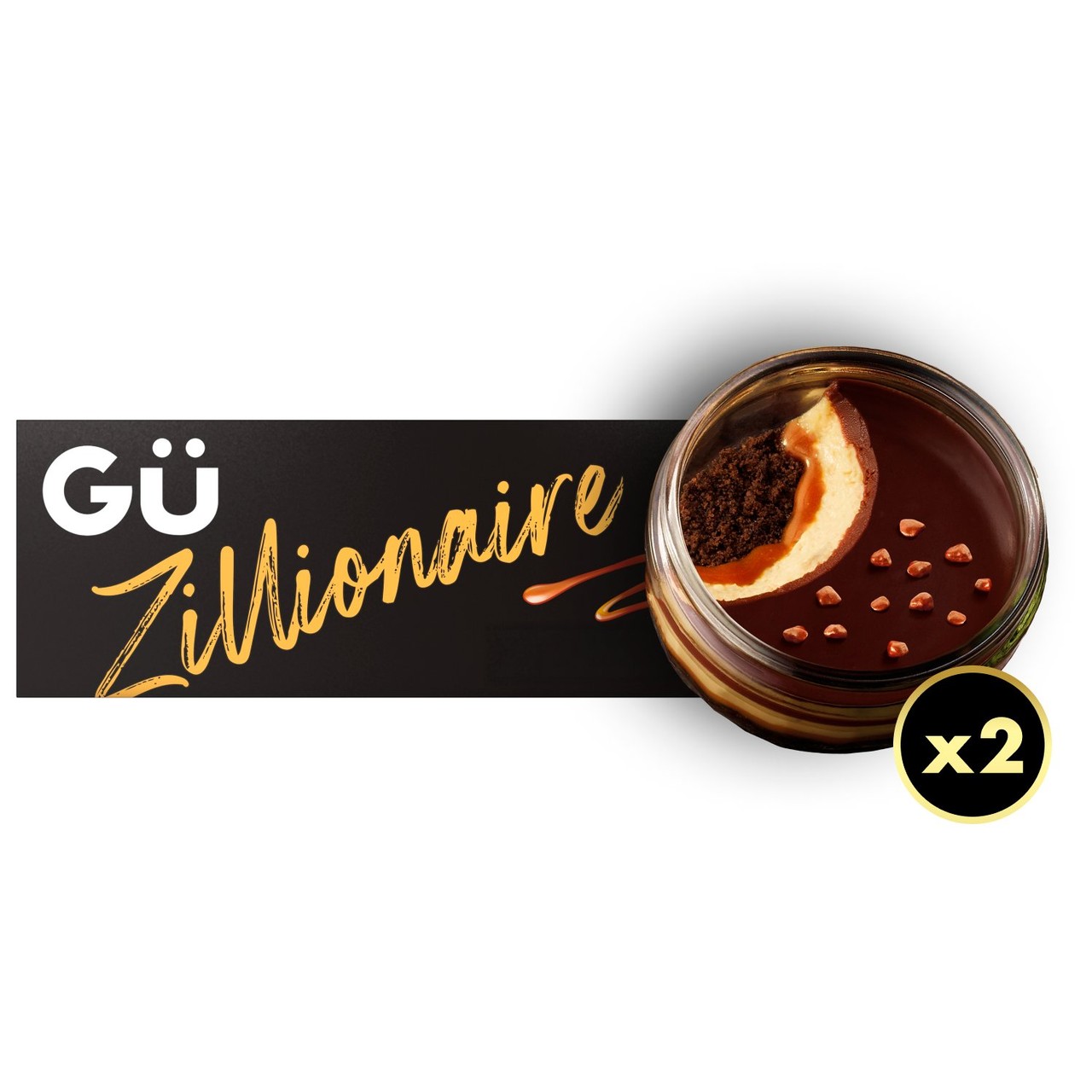 Gu Zillionaire Cheesecake Dessert 2x84.5g - Morrisons Online Groceries ...