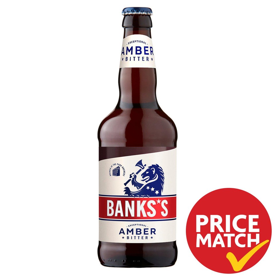 Banks's Bitter Beer Bottle - Morrisons Online Groceries & Offers