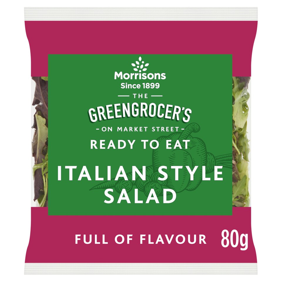 Morrisons Italian Style Salad 80g - Morrisons Online Groceries & Offers