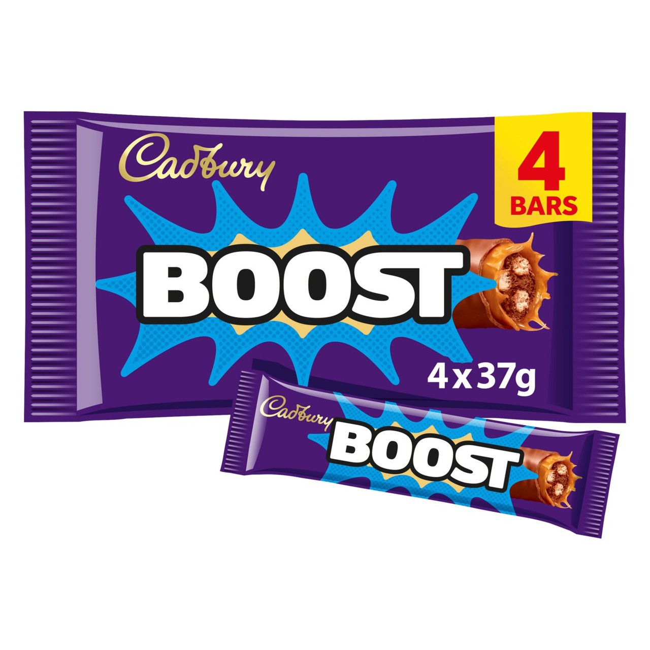 Cadbury Boost Chocolate Bar 4 Pack Multipack - Morrisons Online ...