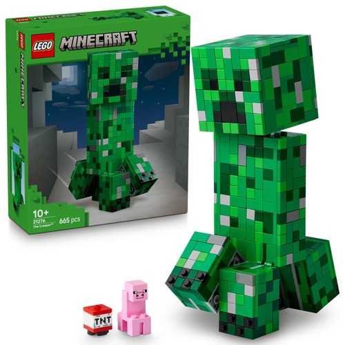 LEGO Minecraft The Creeper Figure Building Toy 21276 - Morrisons Online ...