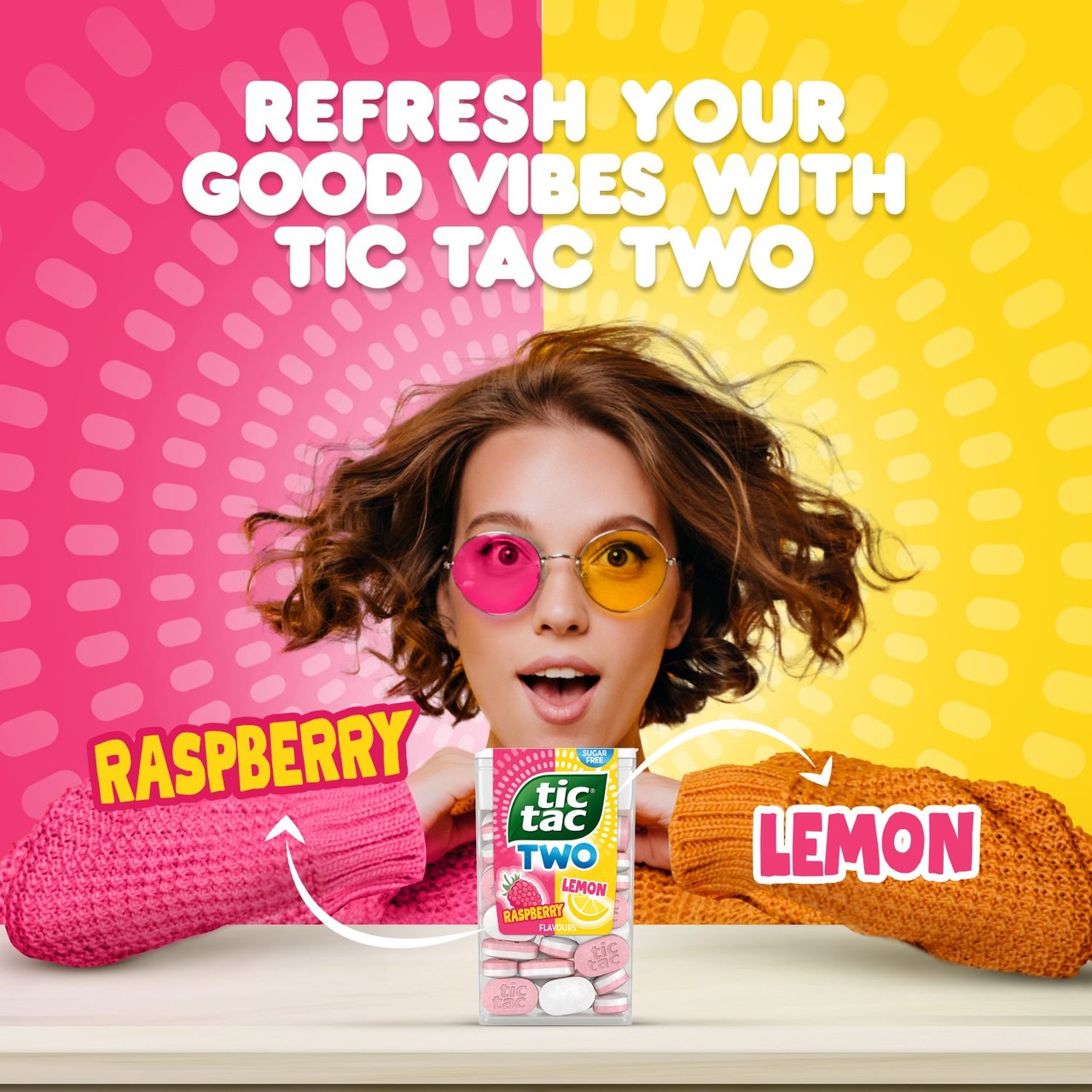 Tic Tac Two Raspberry Lemon - Morrisons Online Groceries & Offers