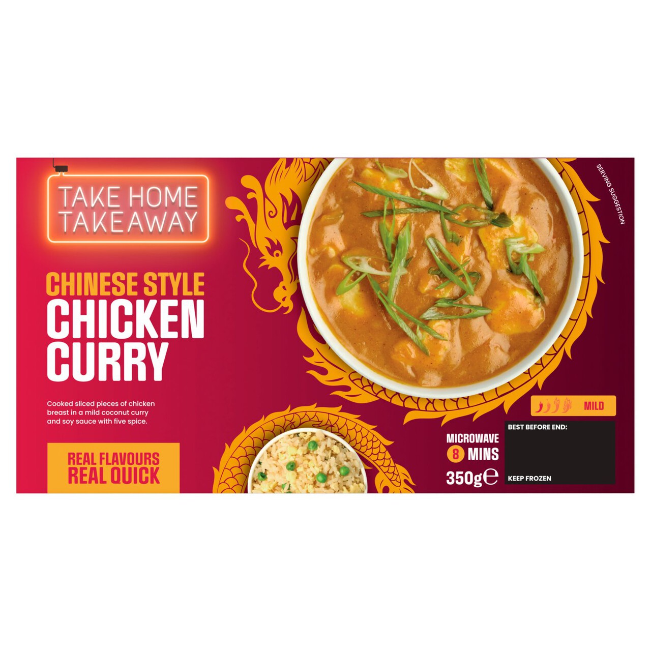 Take Home Takeaway Chinese Style Chicken Curry - Morrisons Online ...