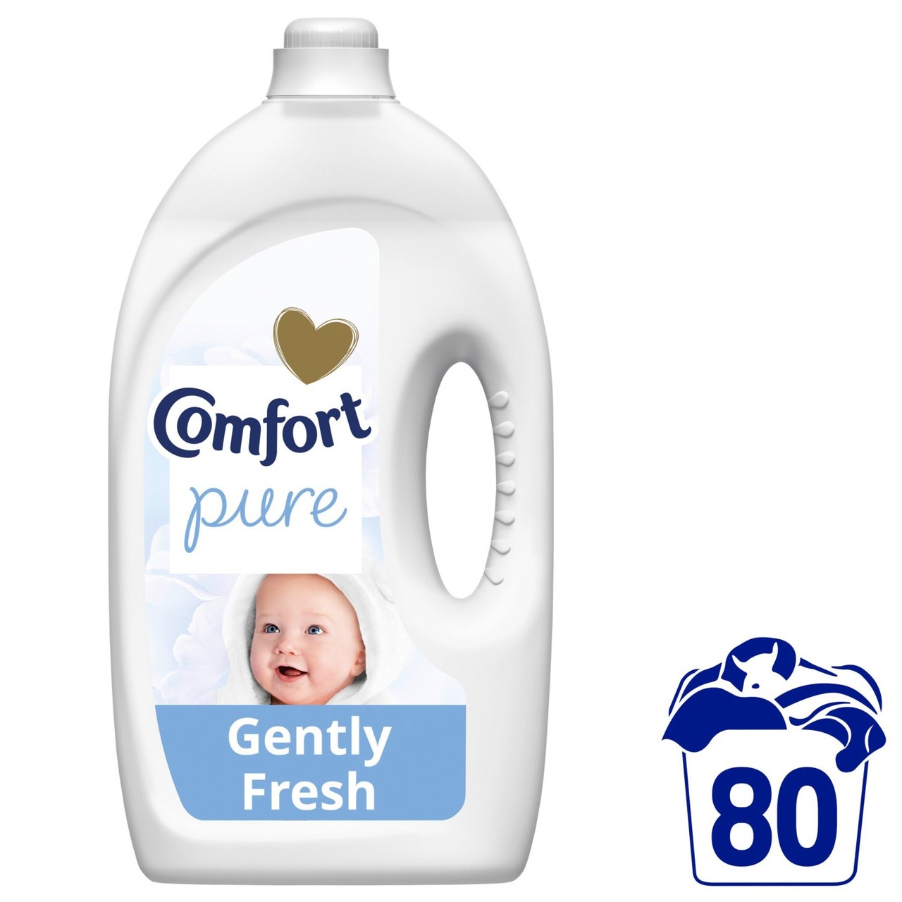 Comfort Fabric Conditioner Pure Sensitive Skin 80 Washes - Morrisons ...