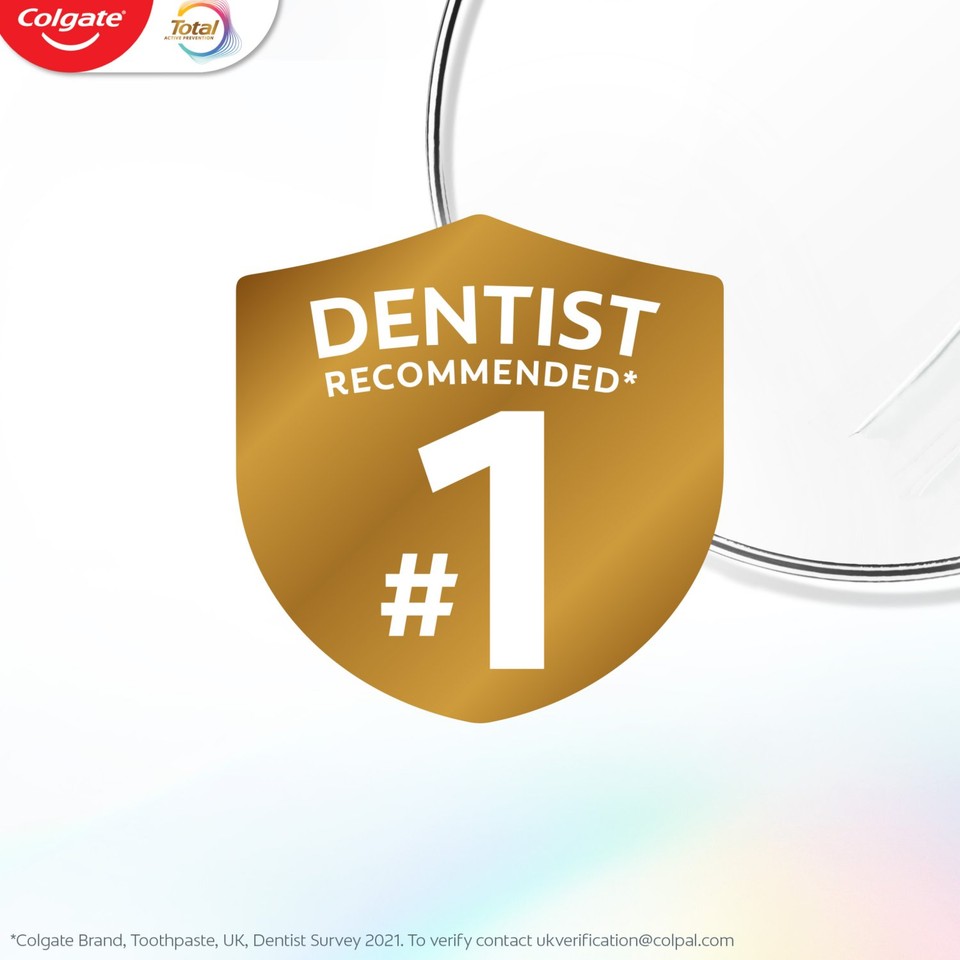 Colgate Total Active Prevention Teeth Whitening Toothpaste 125ml ...