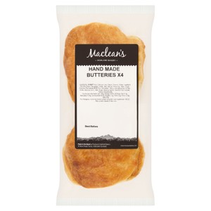 Maclean's Highland Bakery Handmade Butteries 4 Pack - Morrisons Online ...