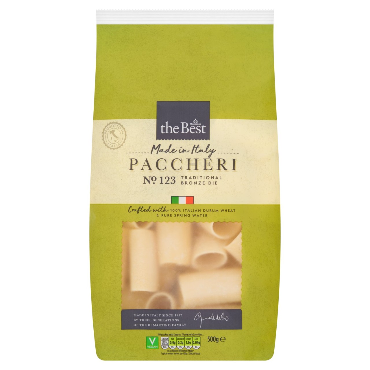 Morrisons The Best Paccheri Pasta - Morrisons Online Groceries & Offers