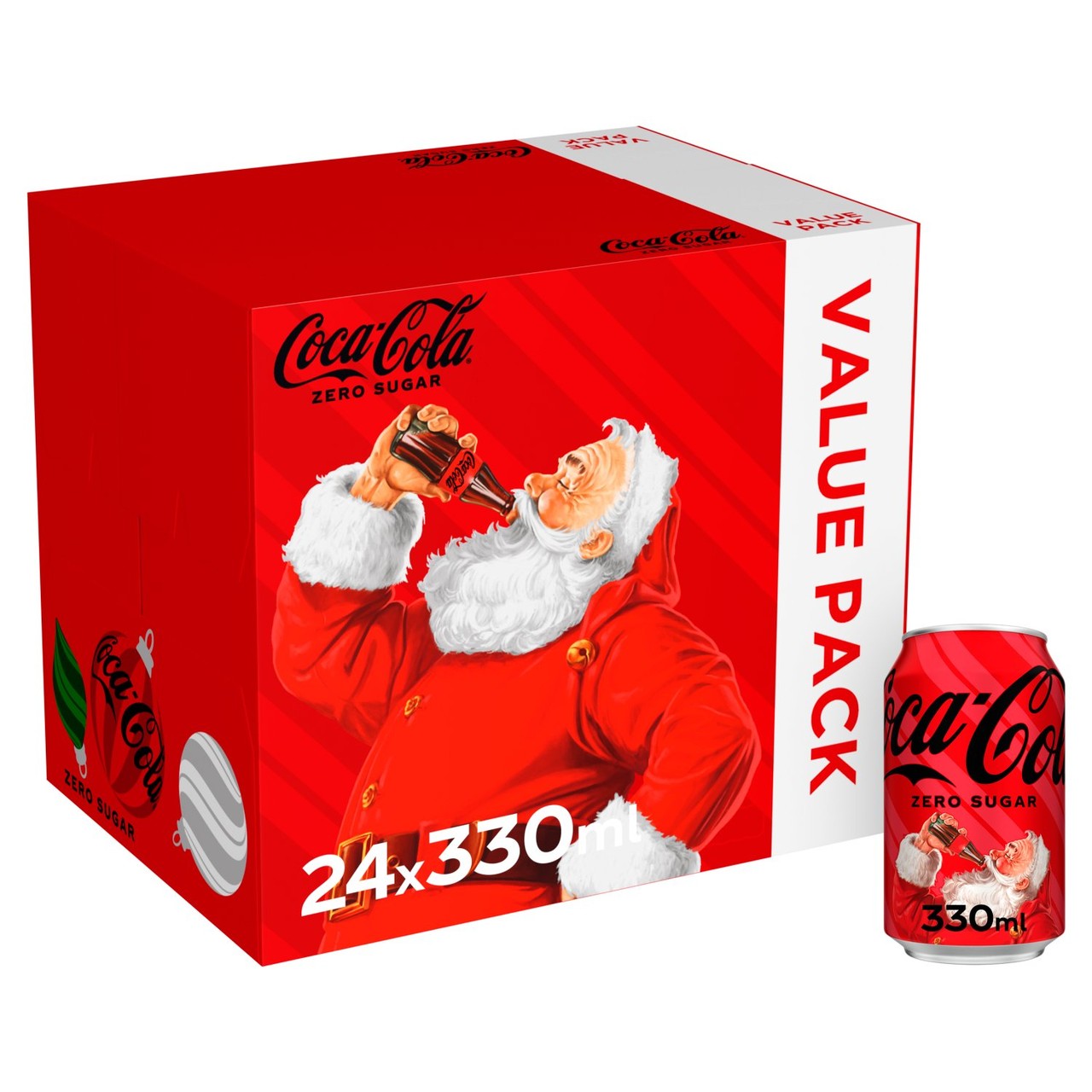 Coca-Cola Zero Sugar 24 x 330ml - Morrisons Online Groceries & Offers