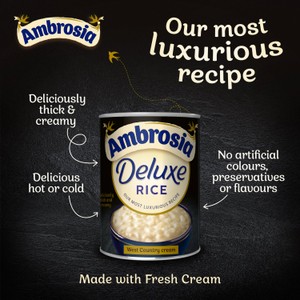 Ambrosia Deluxe Cream Rice Pudding Can - Morrisons Online Groceries ...