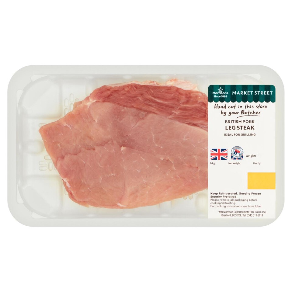 Market Street British Pork Leg Steak - Morrisons Online Groceries & Offers