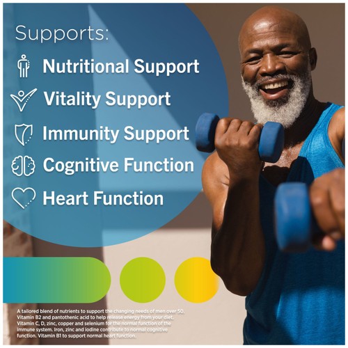 Centrum Men 50+ Multivitamins & Vitamin Tablets, 30s - Morrisons Online ...