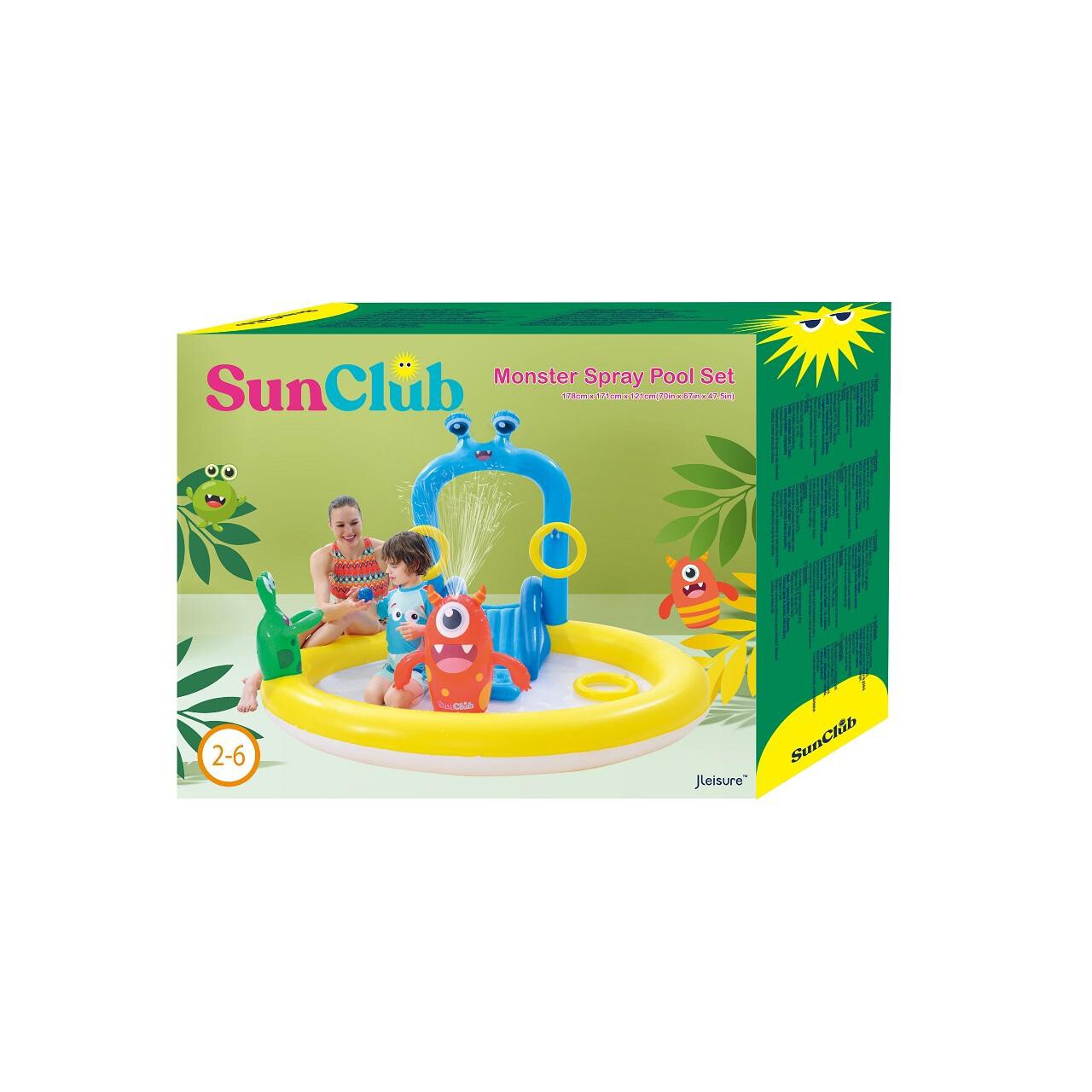 Jilong Monster Activity Pool - Morrisons Online Groceries & Offers