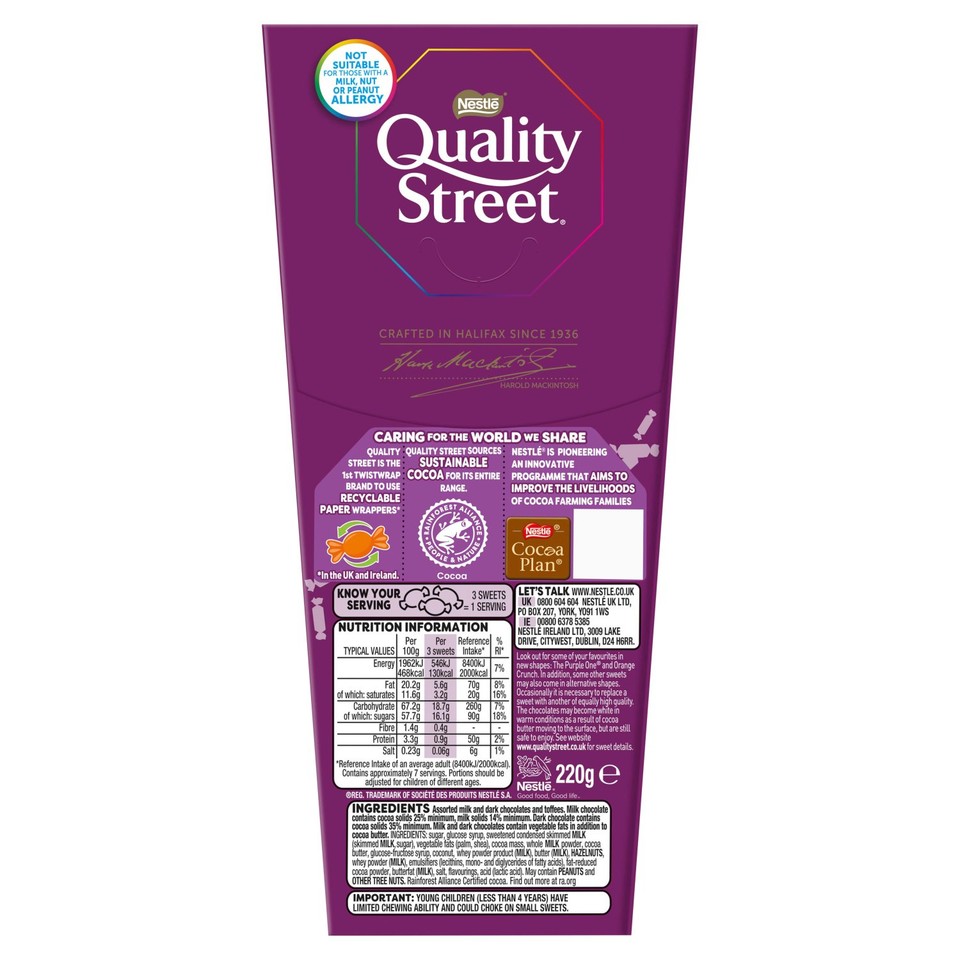 Quality Street Chocolate Box - Morrisons Online Groceries & Offers