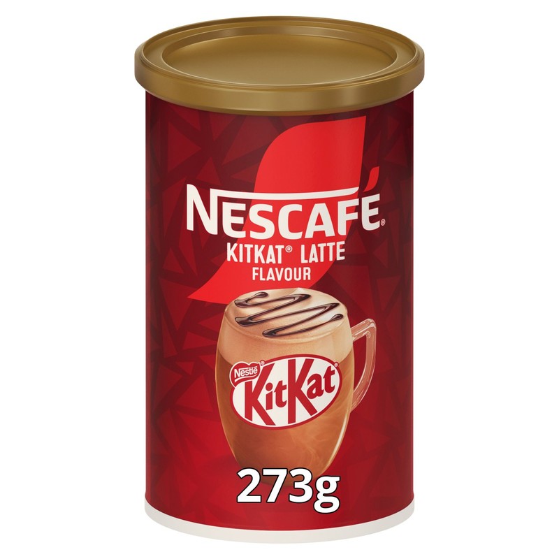 Nescafe KitKat Latte Coffee 273g Tub - Morrisons Online Groceries & Offers