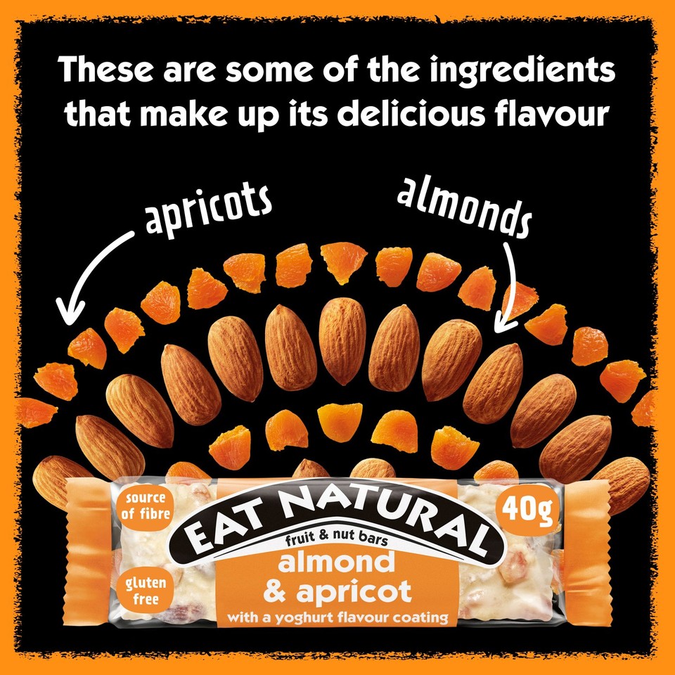 Eat Natural Fruit & Nut With Almond Apricot And Yoghurt - Morrisons ...