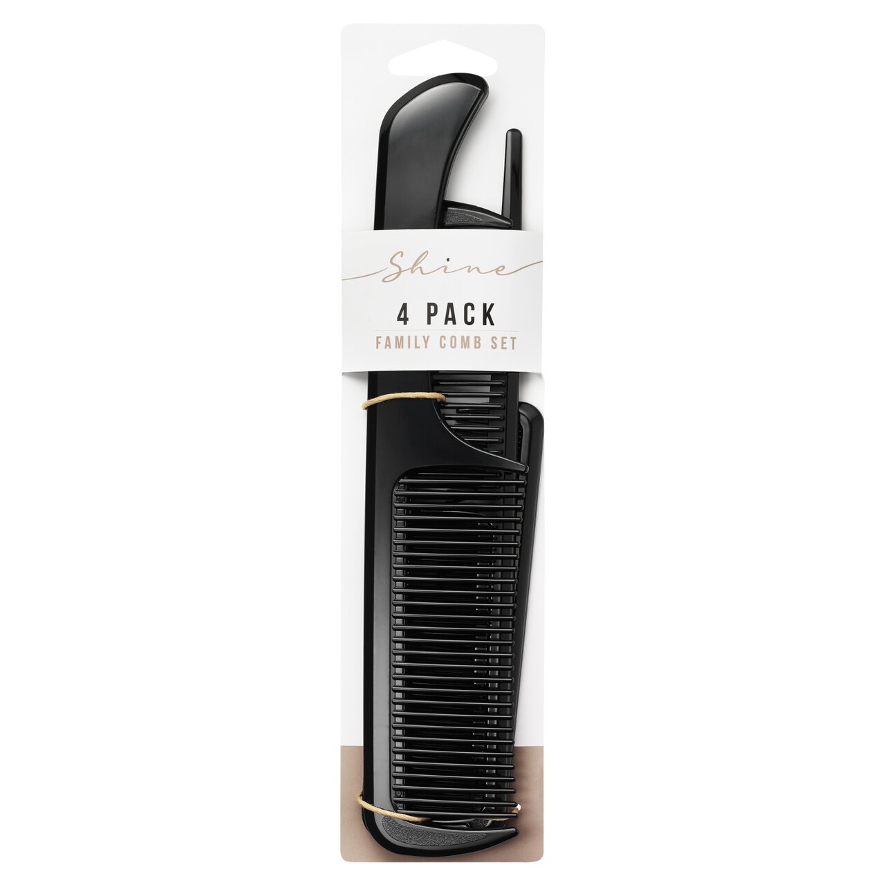 Shine Family 4 pack Comb Set - Morrisons Online Groceries & Offers