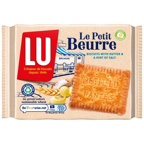 LU Le Petit Beurre Salted Butter Biscuits - Morrisons Online Groceries ...