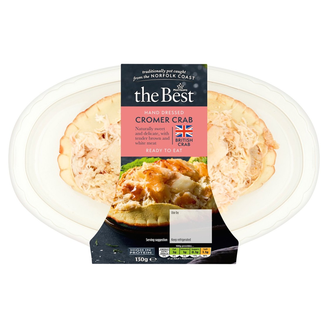Morrisons The Best Dressed Cromer Crab - Morrisons Online Groceries ...