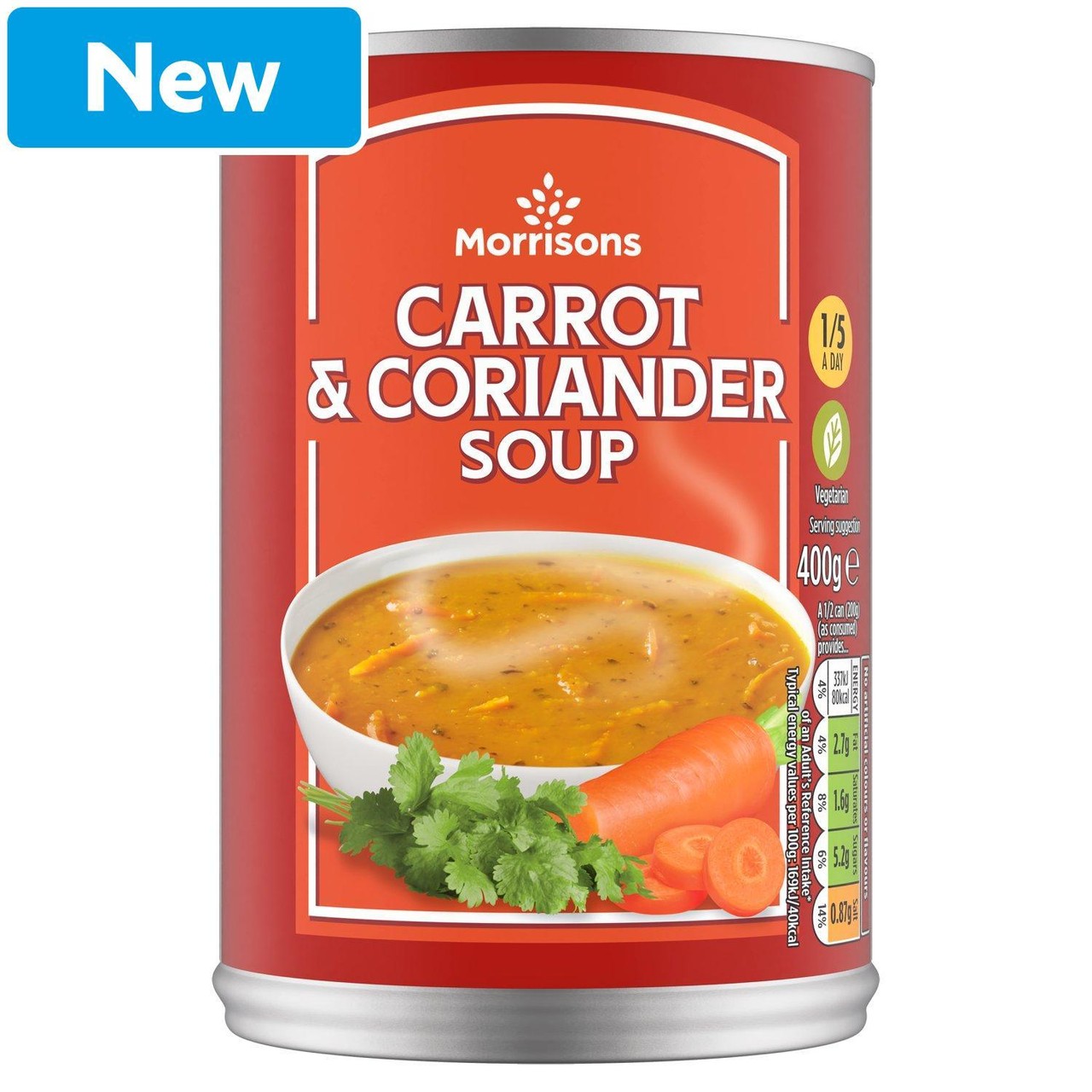 Morrisons Carrot & Coriander Soup - Morrisons Online Groceries & Offers