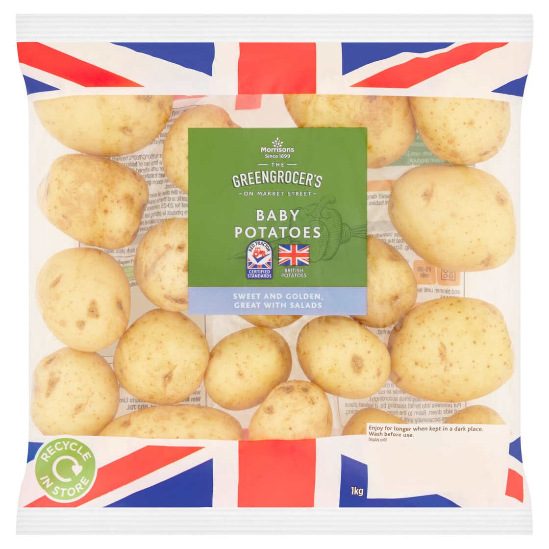 Morrisons Baby Potatoes 1kg - Morrisons Online Groceries & Offers