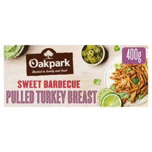 Oakpark Sweet Barbecue Pulled Turkey Breast 400g - Morrisons Online ...