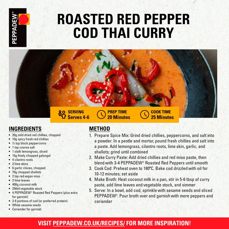 Peppadew Red Roasted Peppers (465g) - Morrisons Online Groceries & Offers
