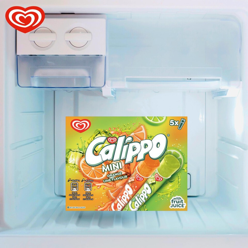 Calippo Mini Orange & Lime Ice Lollies - Morrisons Online Groceries ...