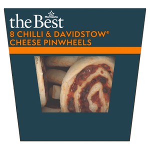 Morrisons The Best 8 Chilli & Davidstow Cheese Pinwheels - Morrisons ...