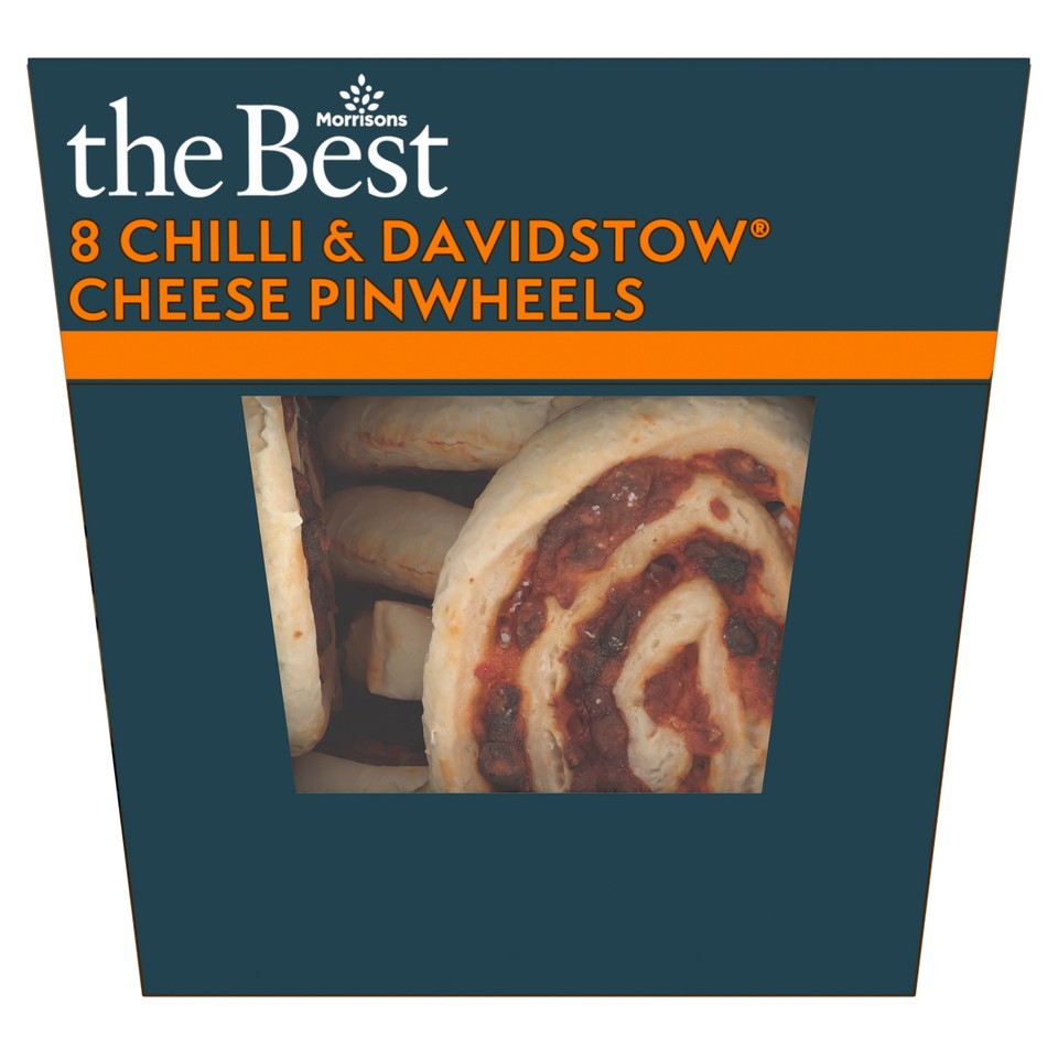 Morrisons The Best 8 Chilli & Davidstow Cheese Pinwheels - Morrisons ...