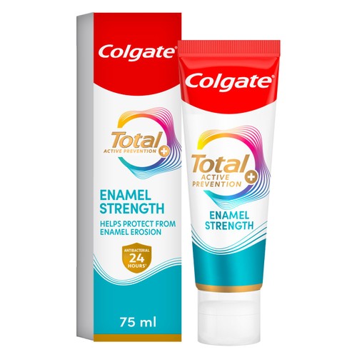 Colgate Total Active Prevention + Enamel Strength Toothpaste 75ml ...