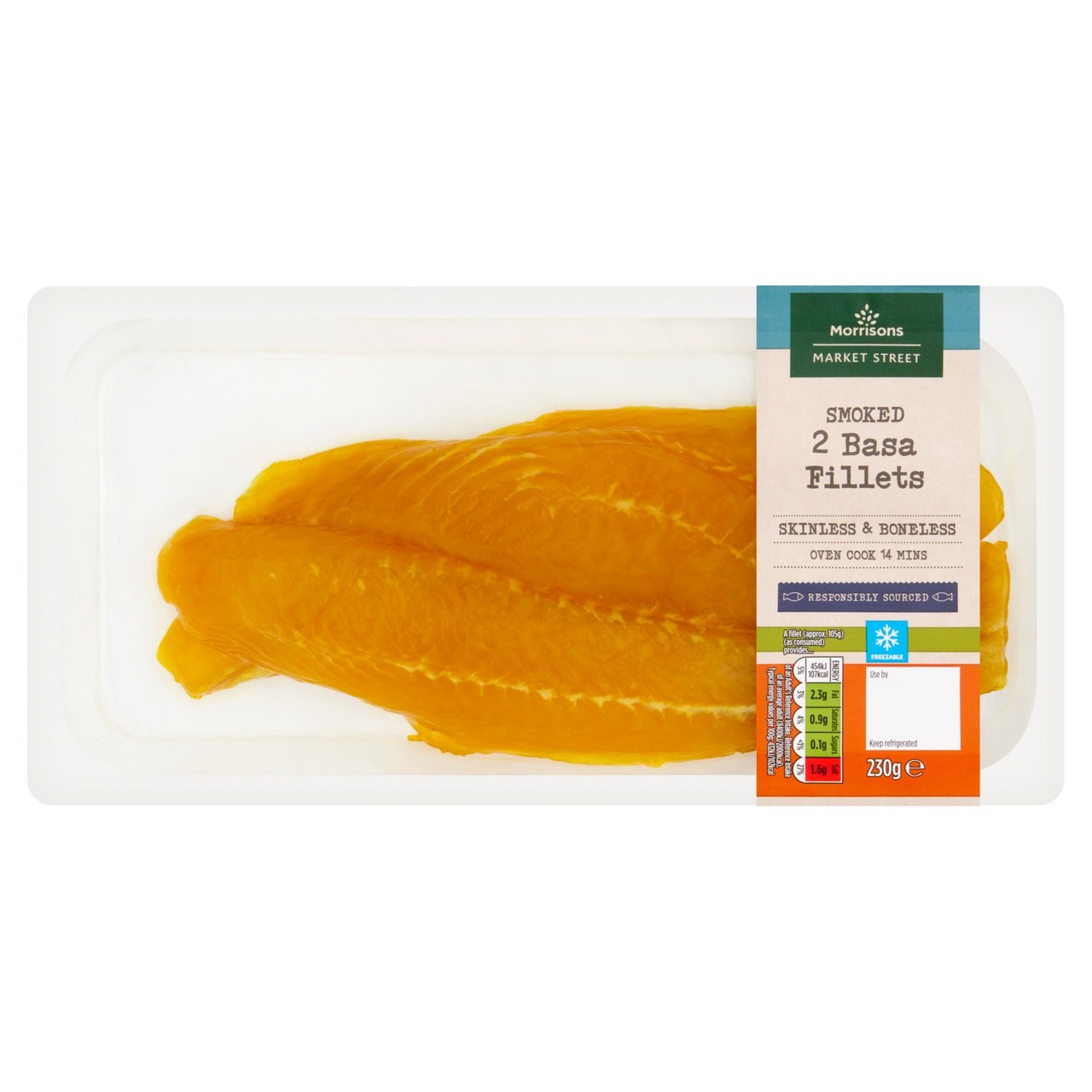 Morrisons Smoked Basa Fillets - Morrisons Online Groceries & Offers