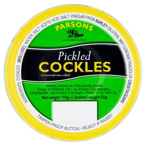 Parson's Pickled Cockles (155g) - Morrisons Online Groceries & Offers