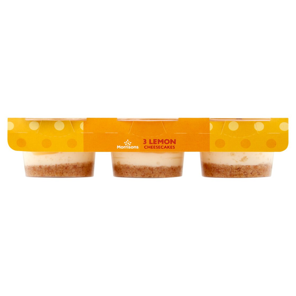 Morrisons 3 Lemon Cheesecakes - Morrisons Online Groceries & Offers
