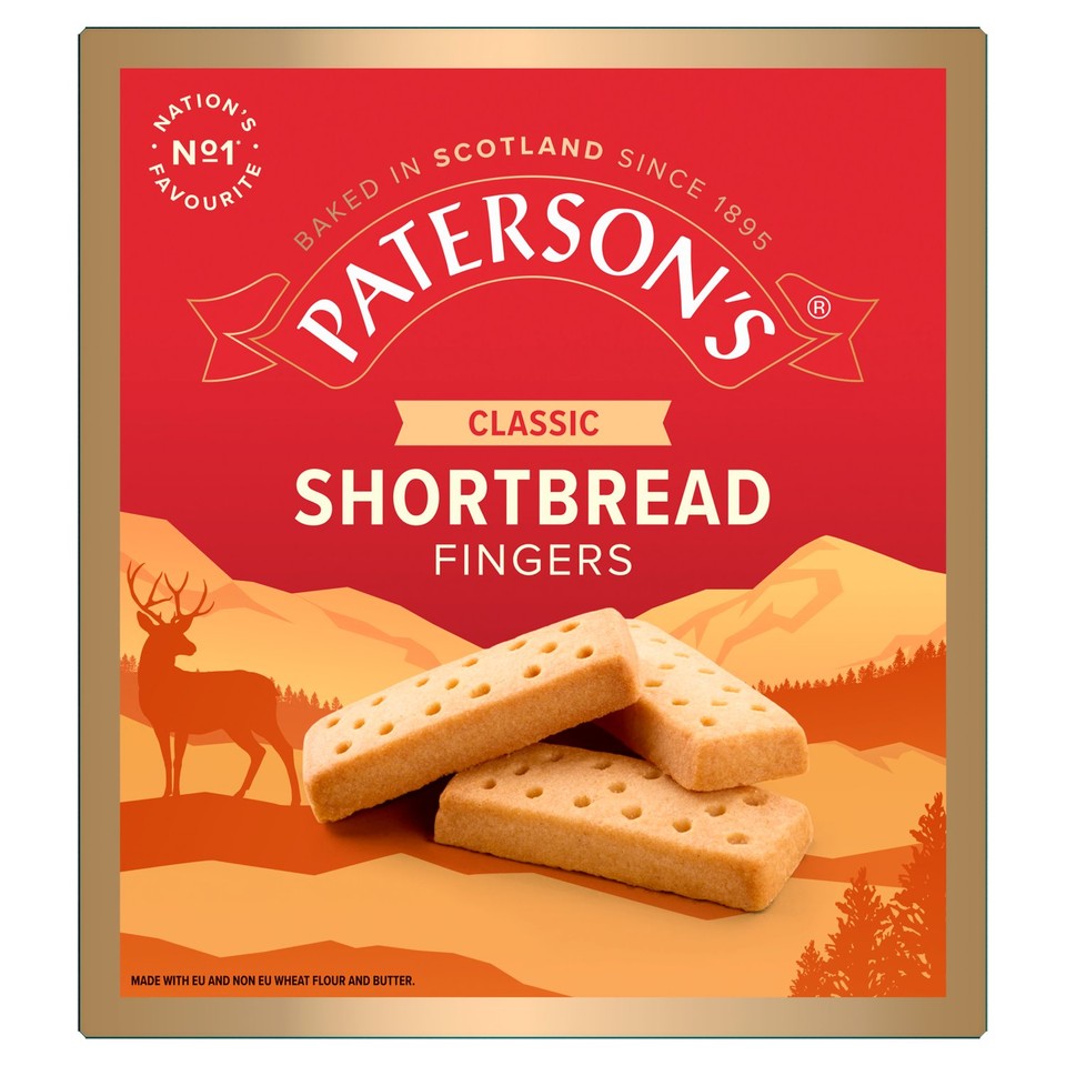 Paterson's Scottish Shortbread Fingers - Morrisons Online Groceries ...
