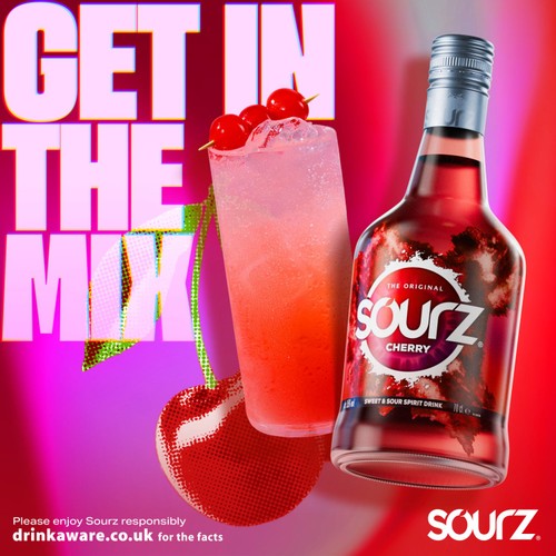 Sourz Cherry Liqueur - Morrisons Online Groceries & Offers