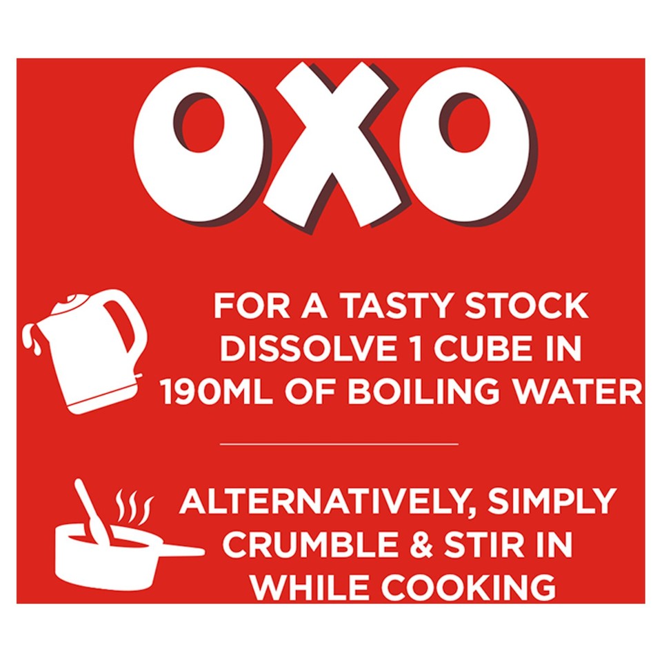 Oxo Beef Stock 24 Cubes - Morrisons Online Groceries & Offers