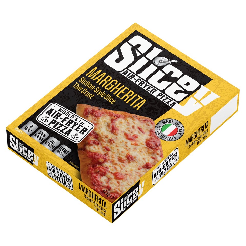 Slicey Air Fryer Pizza Margherita 128g - Morrisons Online Groceries & Offers
