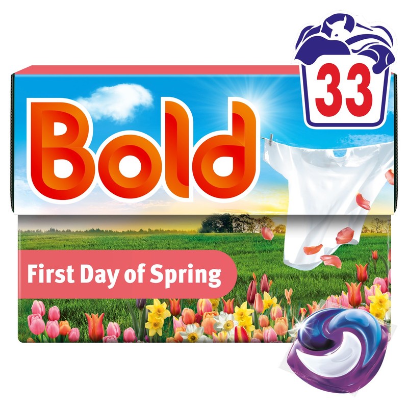 Bold Pods First Day Of Spring Washing Liquid Capsules 33 Washes ...