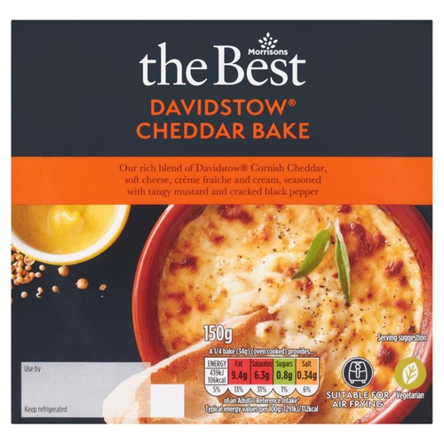 Morrisons The Best Davidstow Cheddar Bake 150g - Morrisons Online ...