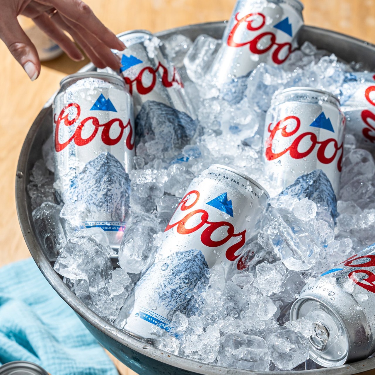 Coors Lager Beer Cans 10x440ml - Morrisons Online Groceries & Offers