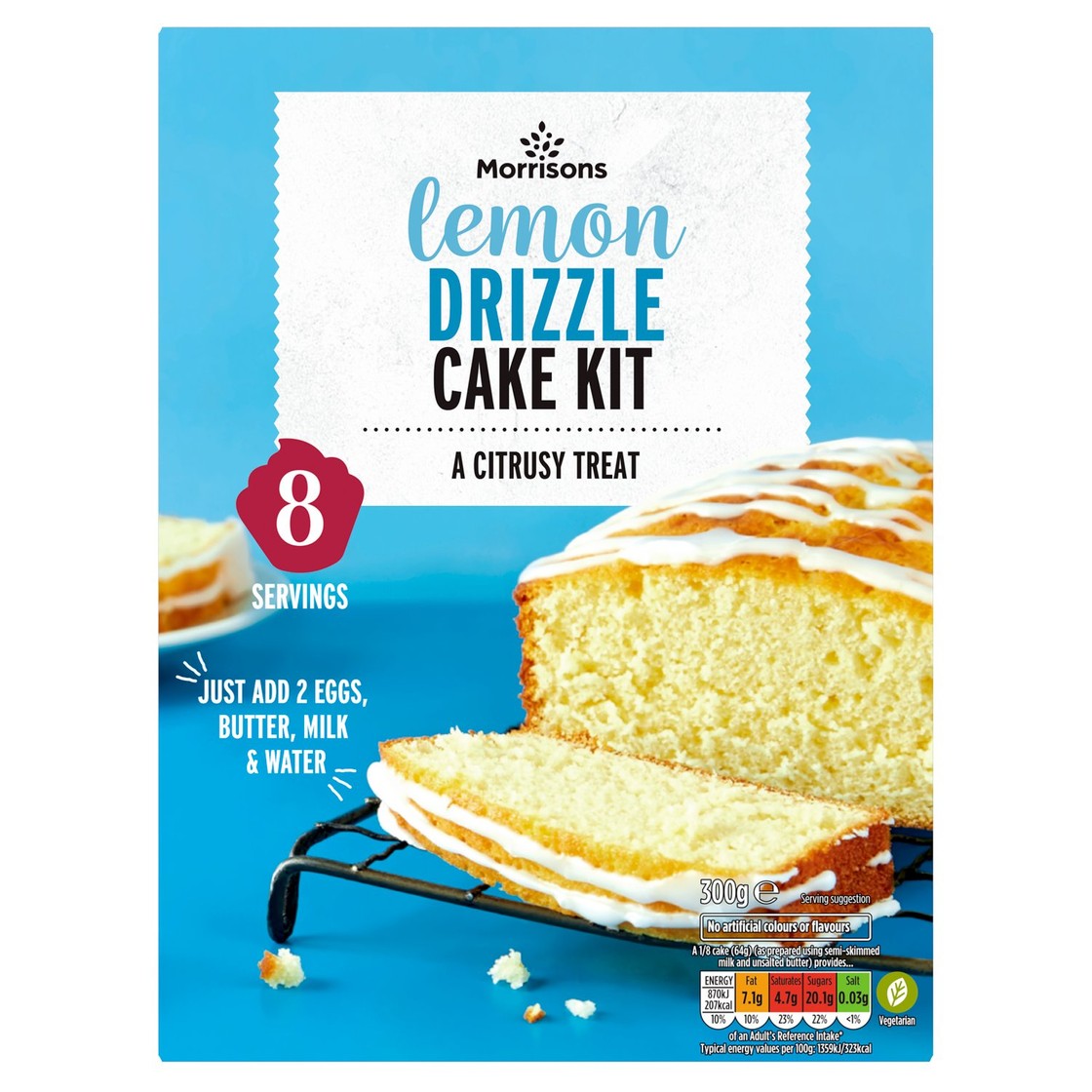 Morrisons Lemon Drizzle Cake Kit - Morrisons Online Groceries & Offers
