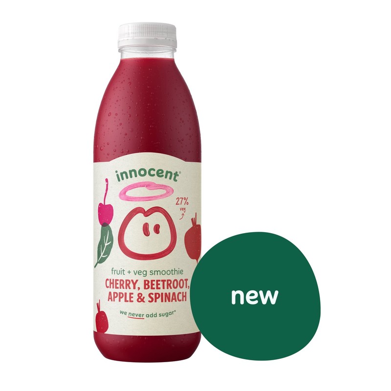 Innocent Cherry, Beetroot, Apple & Spinach Smoothie 750ml - Morrisons ...