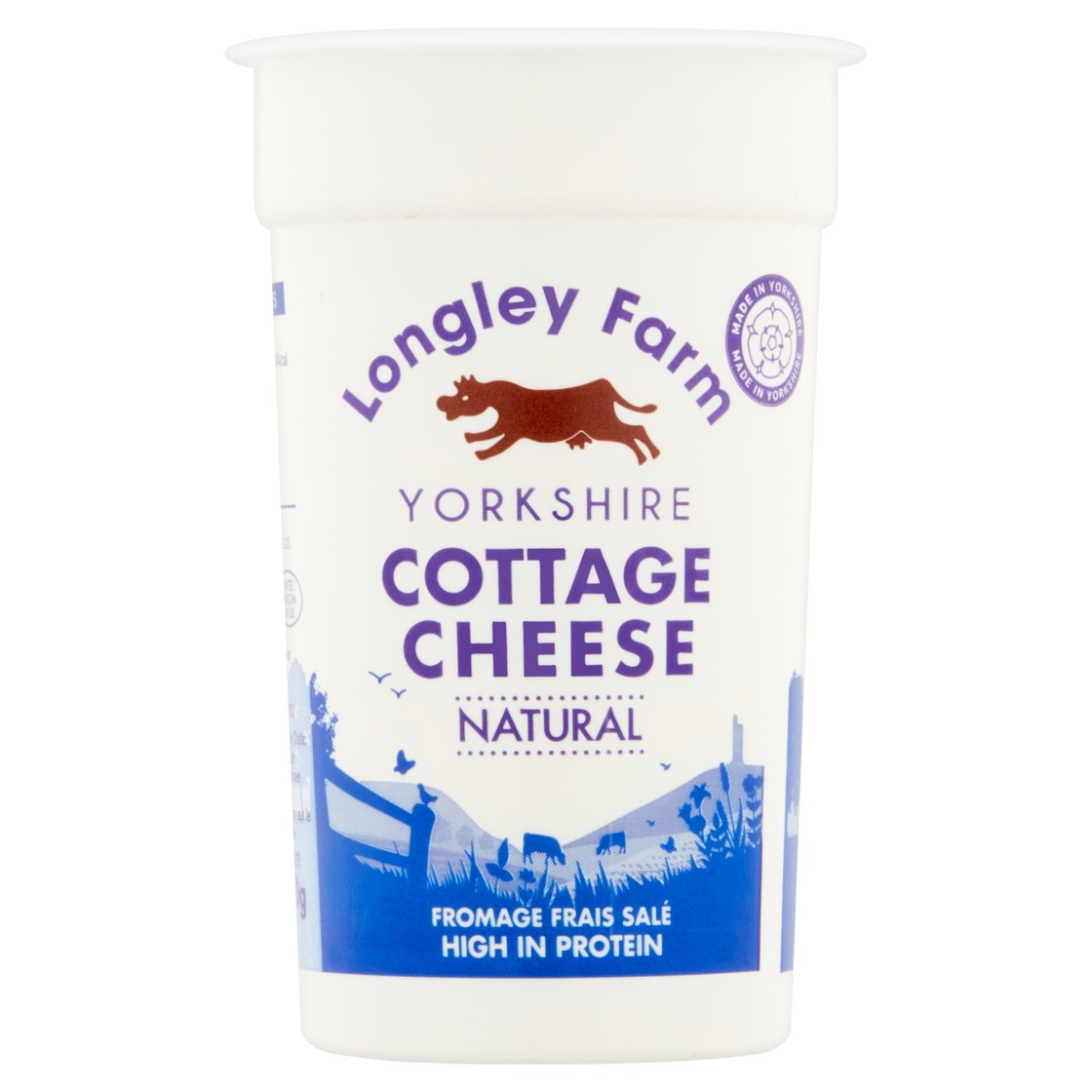Longley Farm Yorkshire Natural Cottage Cheese 250g - Morrisons Online ...