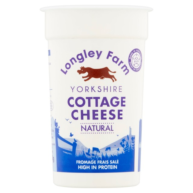 Longley Farm Yorkshire Natural Cottage Cheese 250g - Morrisons Online ...